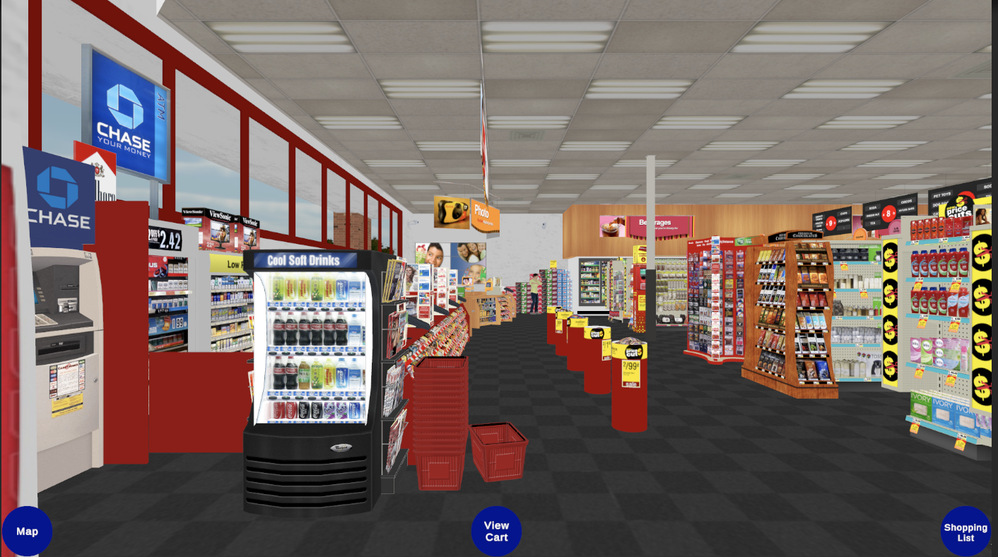 Virtual Environment Grocery Store | Daniel Xiao